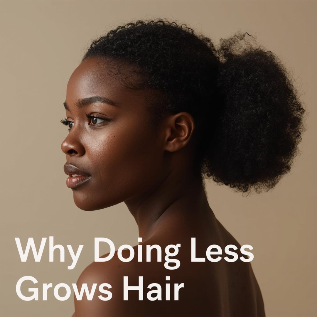 Why Doing Less for Your Hair Is the Secret to Growth (A Framework That ...