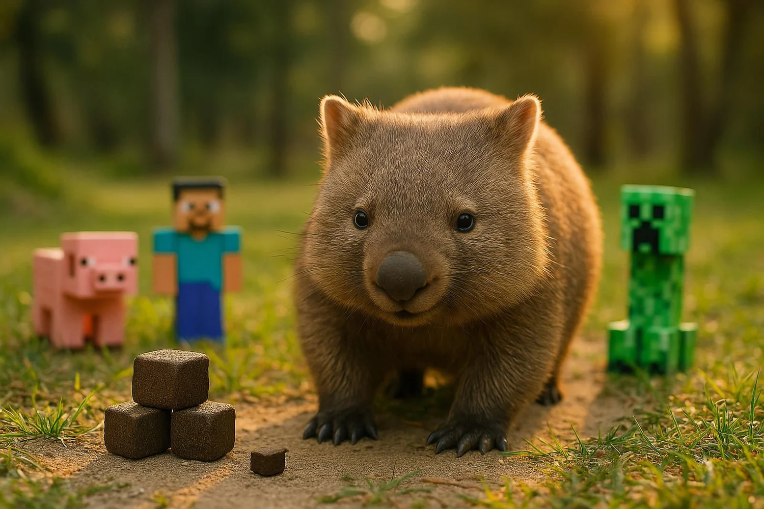 Why Is Wombat Poop Square? Amazing Wombat Facts for Kids — Kiley's Kritters
