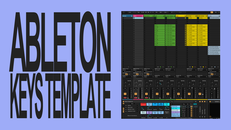FREE | Ableton Worship Keys Template — Riley Thornton
