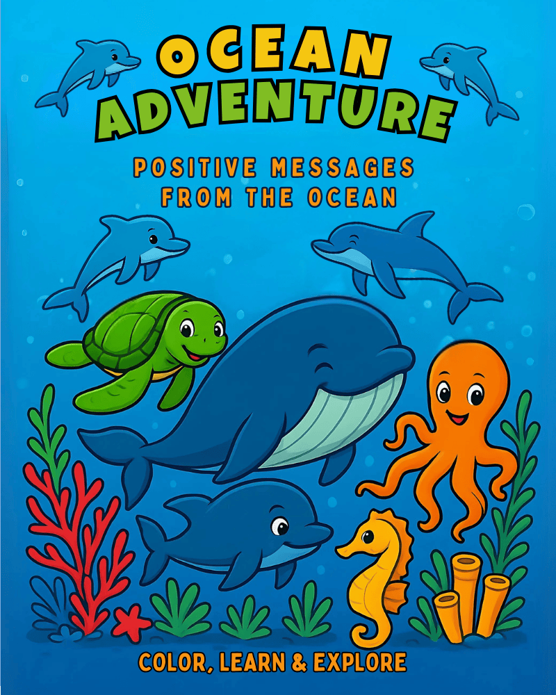 Ocean Adventure coloring book — 108 Flow