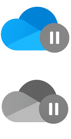 OneDrive: Symbole erklärt — organAIze