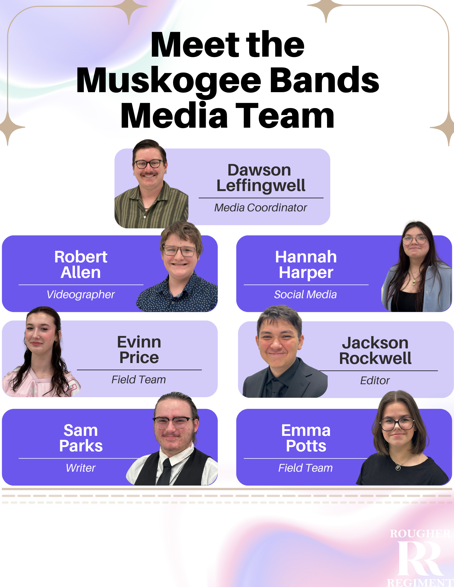 Media Team — Muskogee Bands