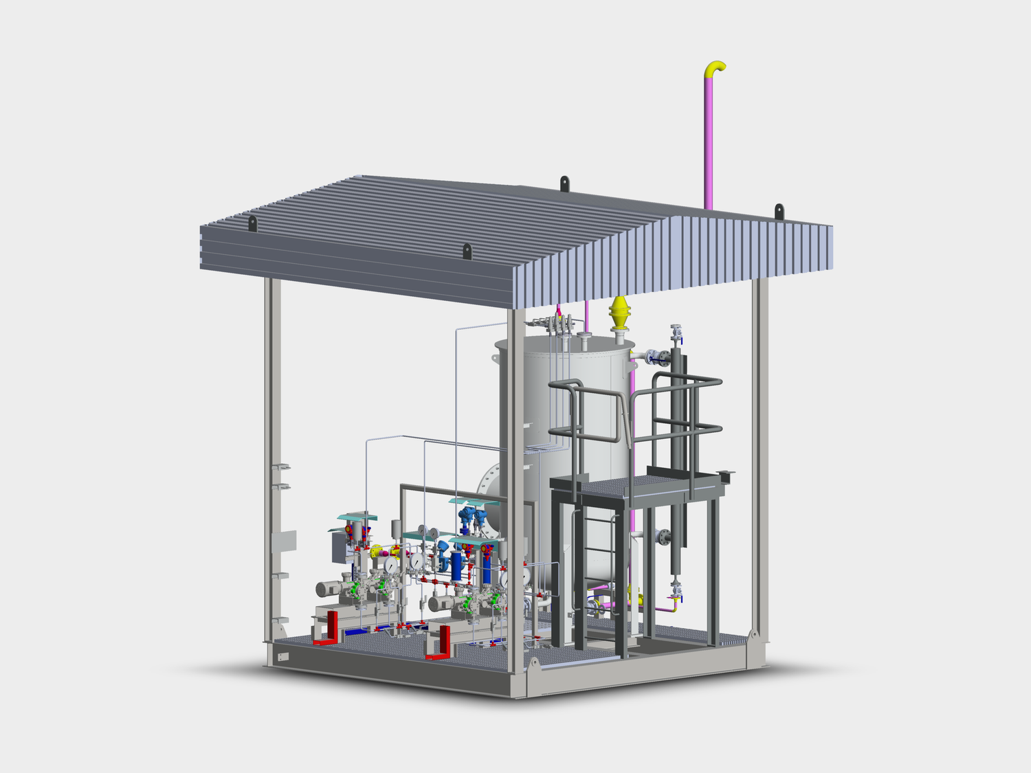 Chemical Injection SKID Design | Modular Process Skid Design | Process ...