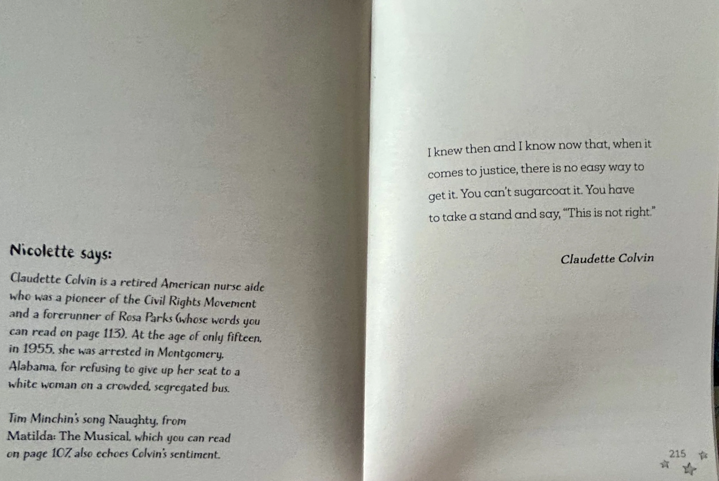 Inspire Me! Paperback Launch and a Tribute to Claudette Colvin ...