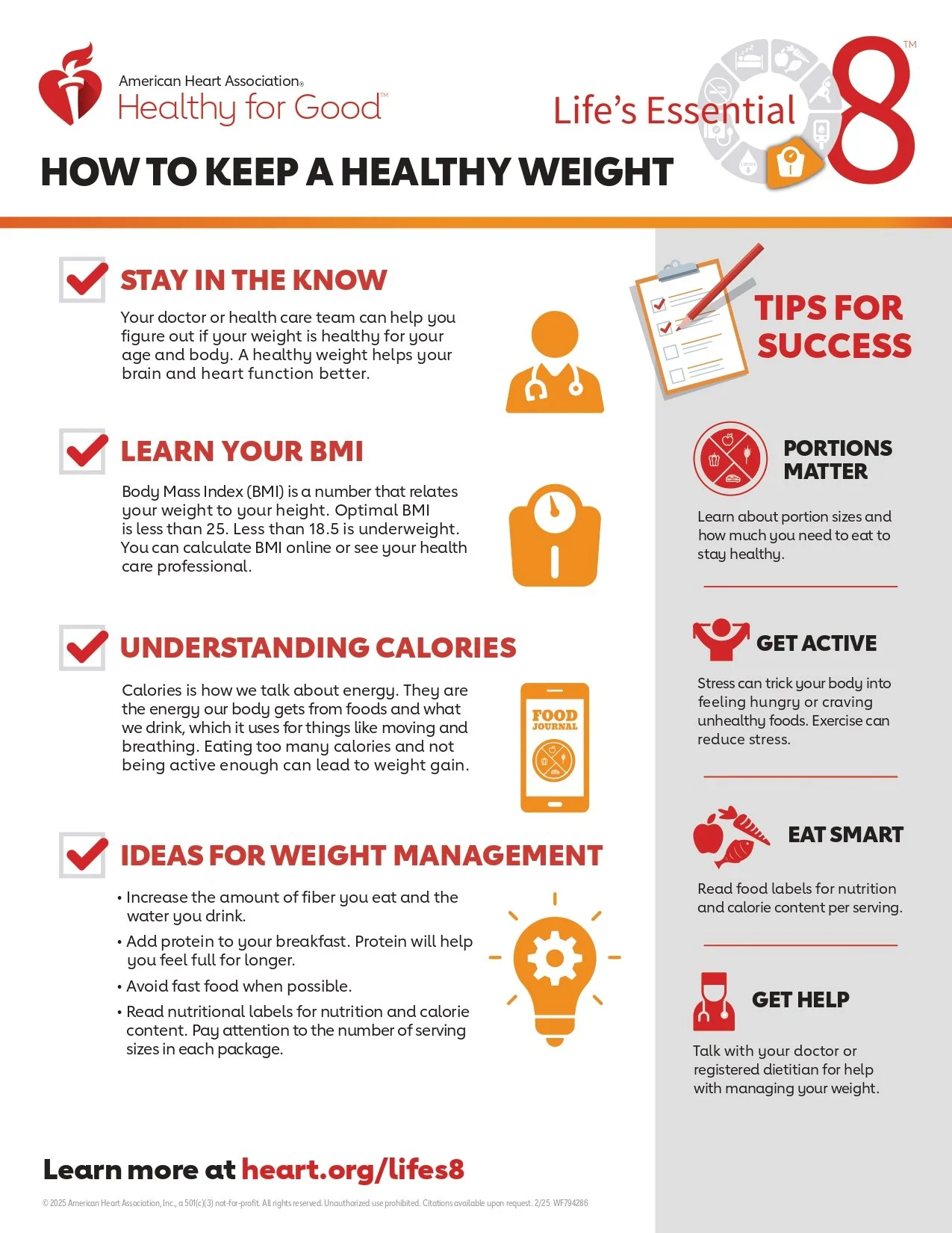 Understanding The American Heart Association's Life's Essential 8 ...