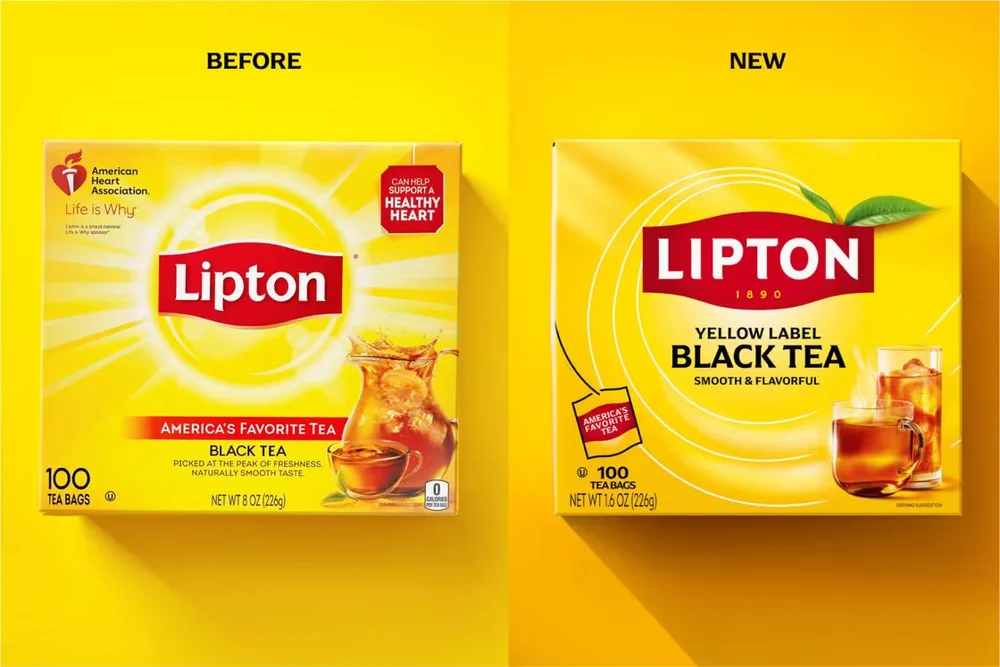 Lipton’s Rebrand: New Leaf, Corporate Energy — mary is creative