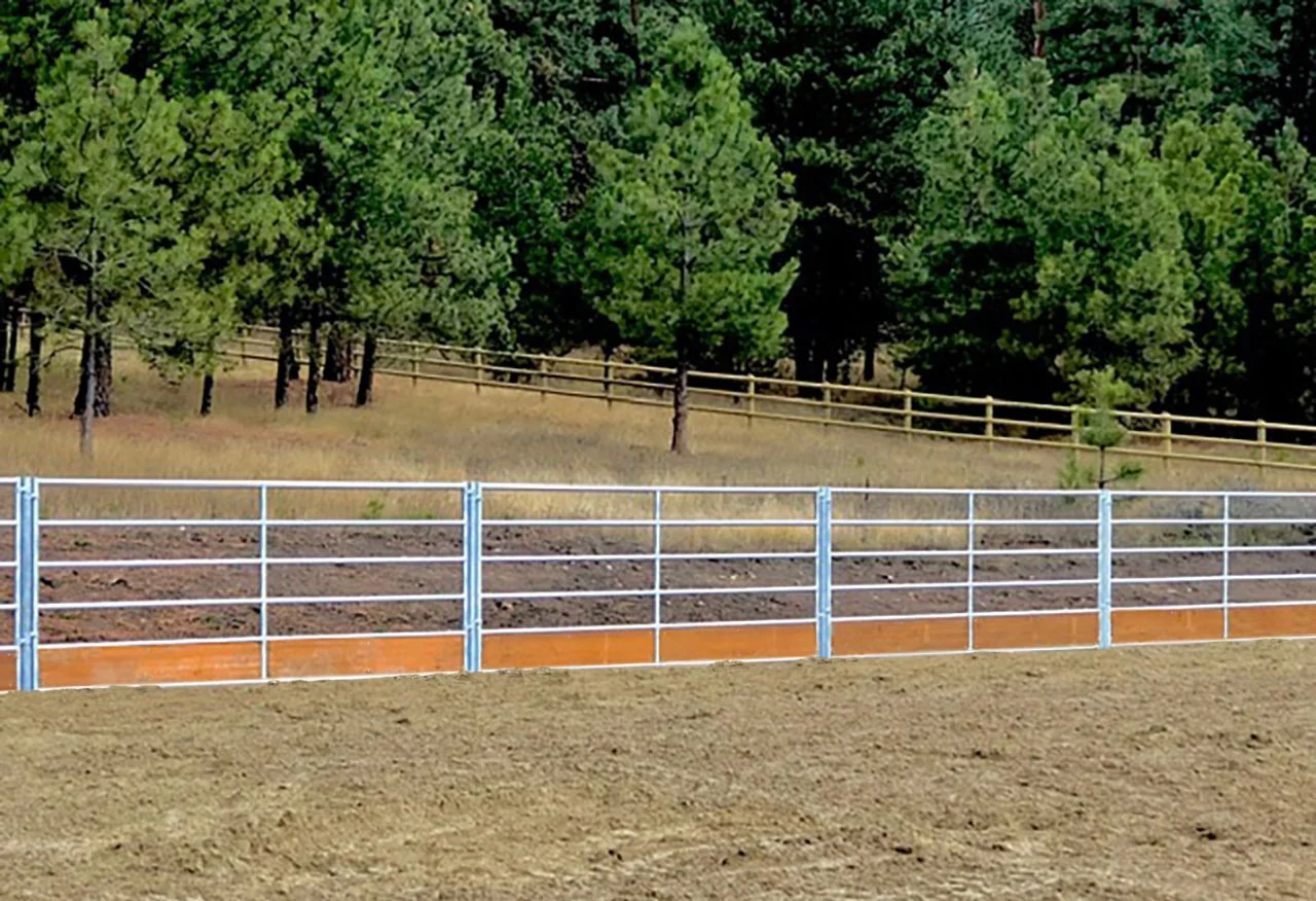 Panels with Solid Bottom Inserts | Enhance Livestock Enclosures Today ...
