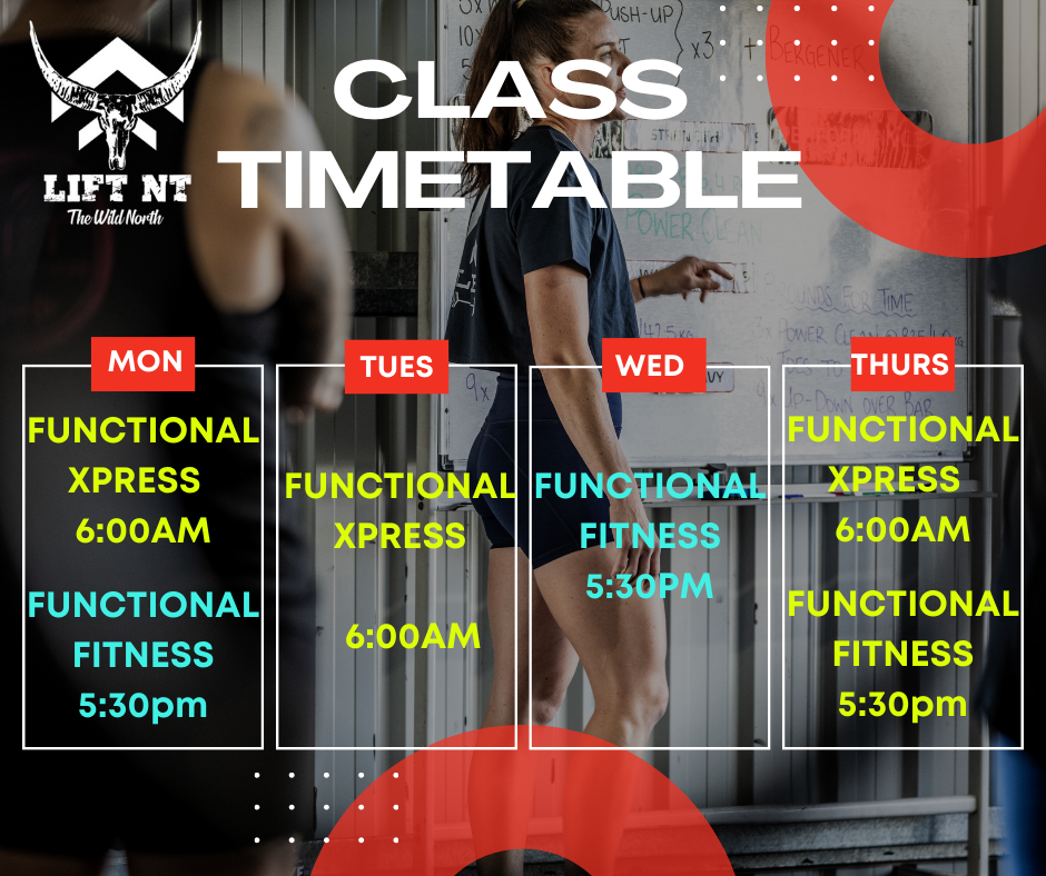 Timetable — Lift NT