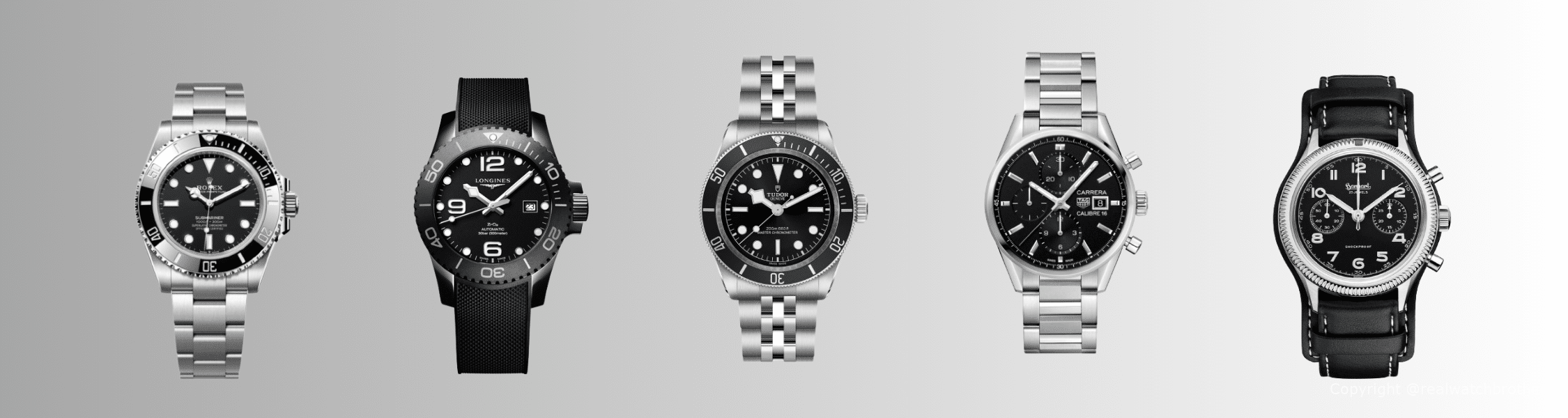 Top 5 Monochrome Watches — Watch Brothers