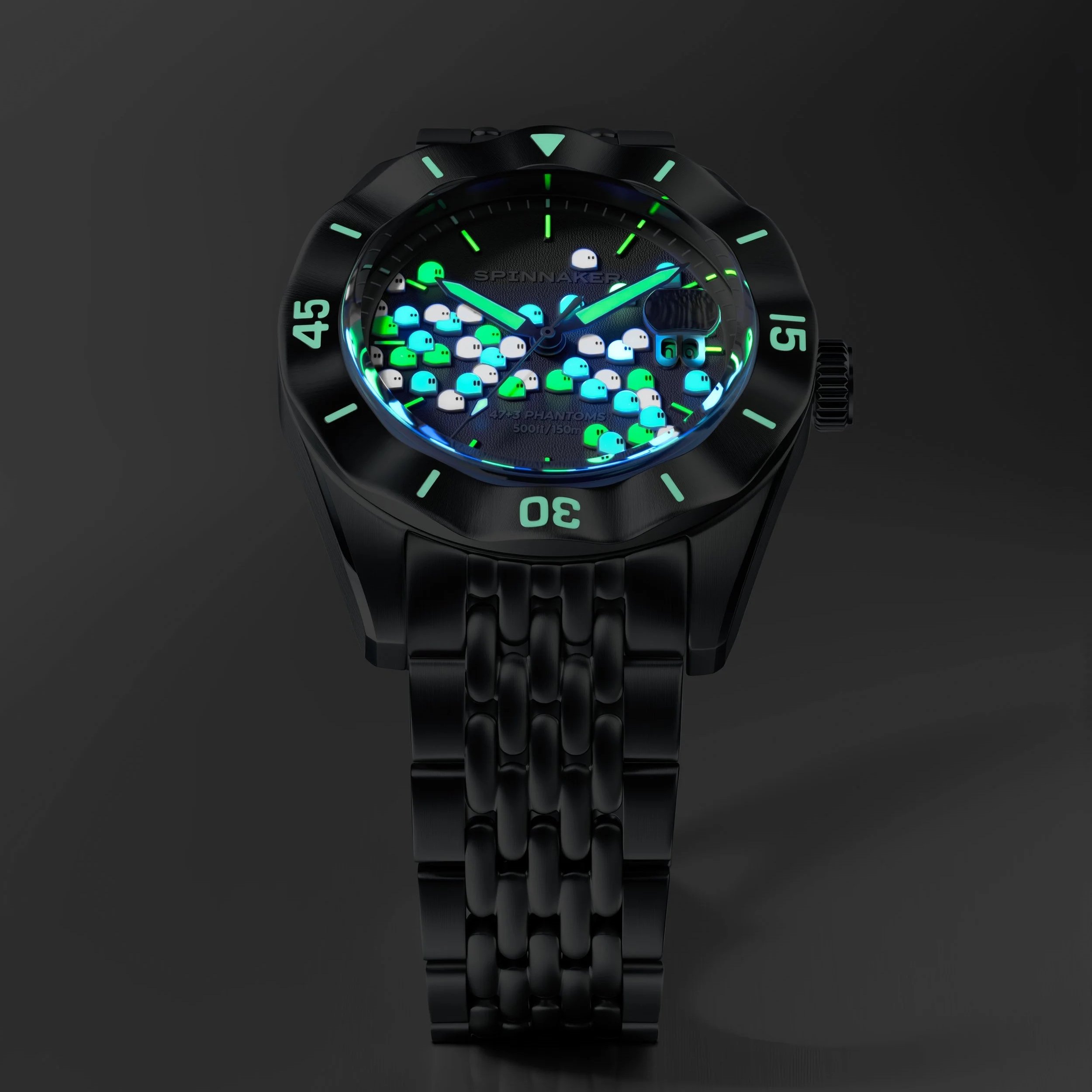 Spinnaker x Seconde/Seconde/ Fleuss “Phantom” Edition — Watch Brothers