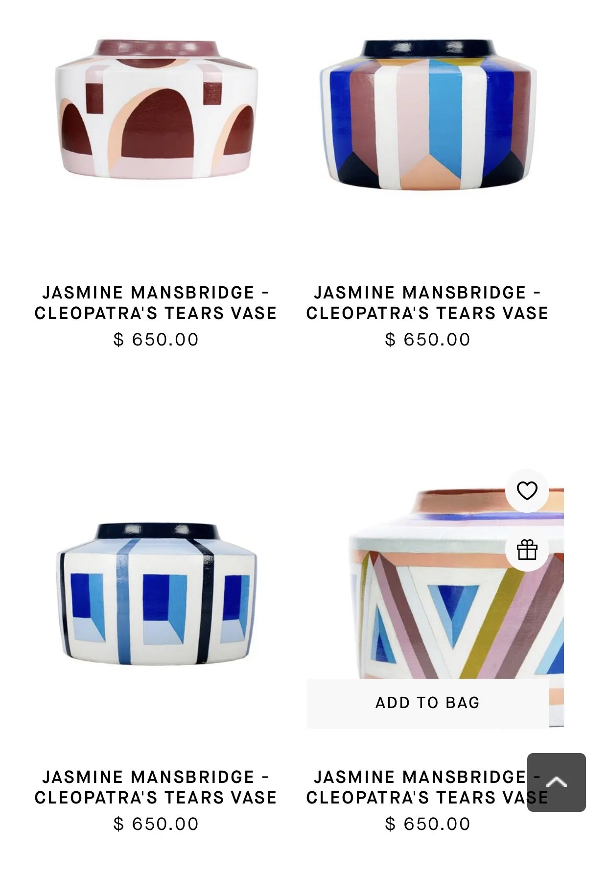 Ceramic Vessels for the NGV — JASMINE MANSBRIDGE