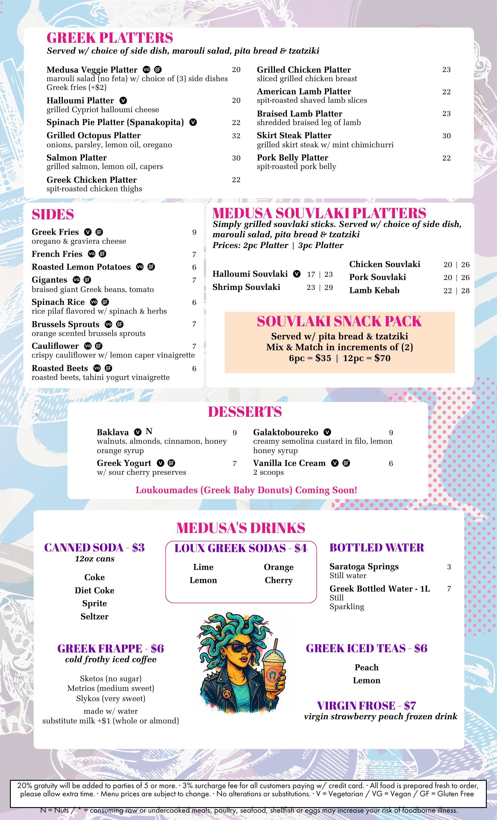 Breakfast Menu — Medusa Greek NJ