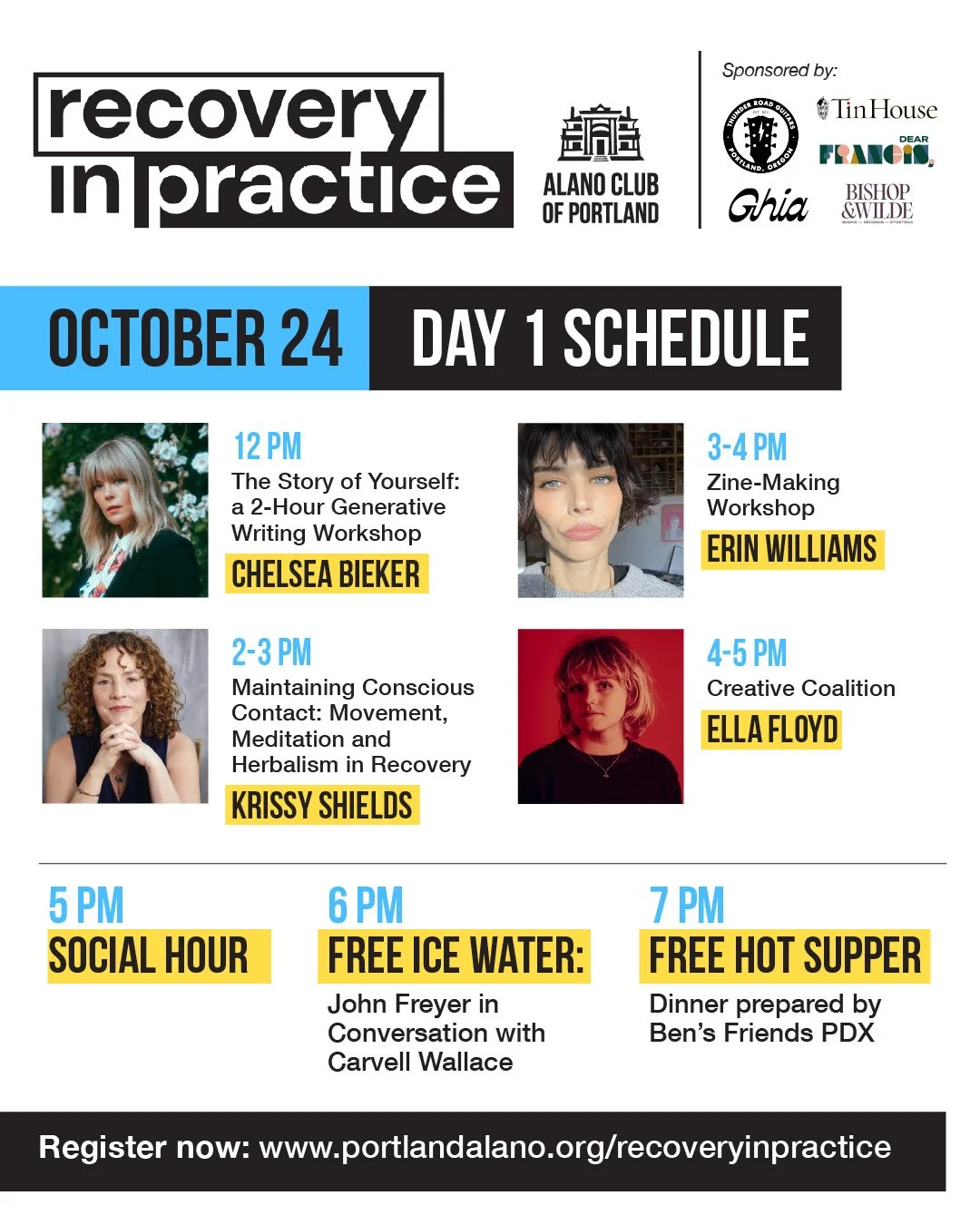 Classes & Events — Alano Club of Portland