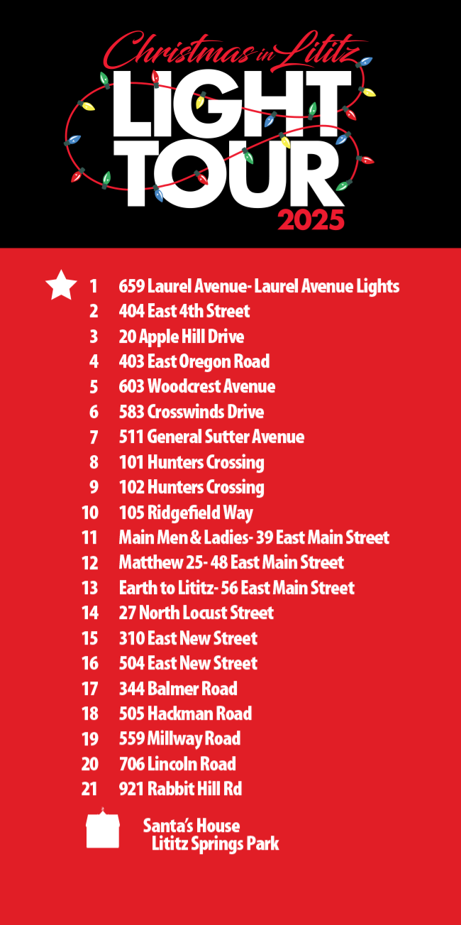 Christmas in Lititz Light Show | Celebrate Holiday Joy—See the lights ...