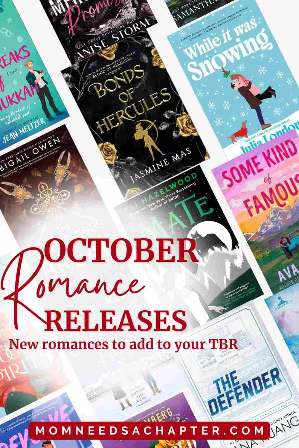 October 2025 Romance Book Releases | Best Fall Reads — Mom Needs a Chapter
