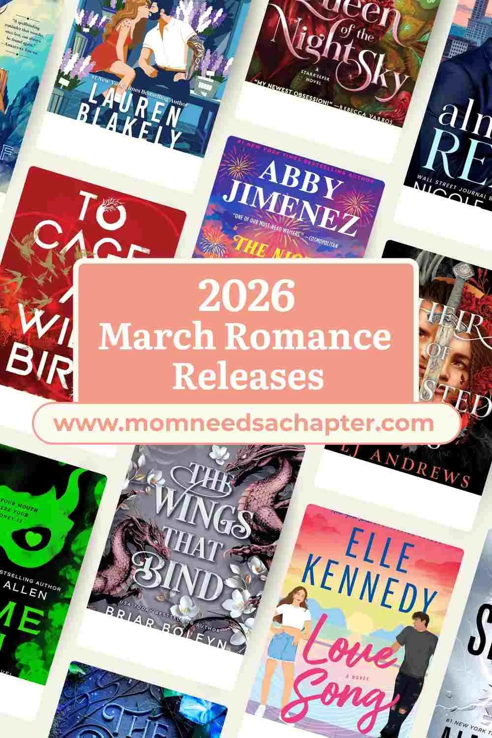 Best New Romance Releases Coming Out March 2026 — Mom Needs a Chapter
