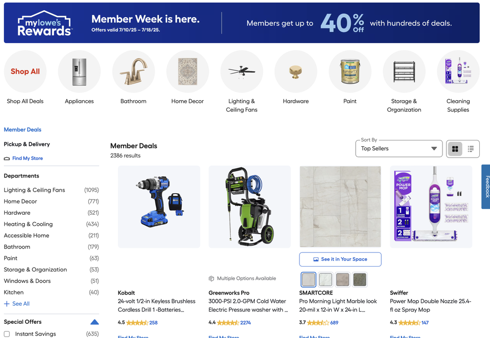 Lowe's MyLowe's Rewards Review — Points Insider