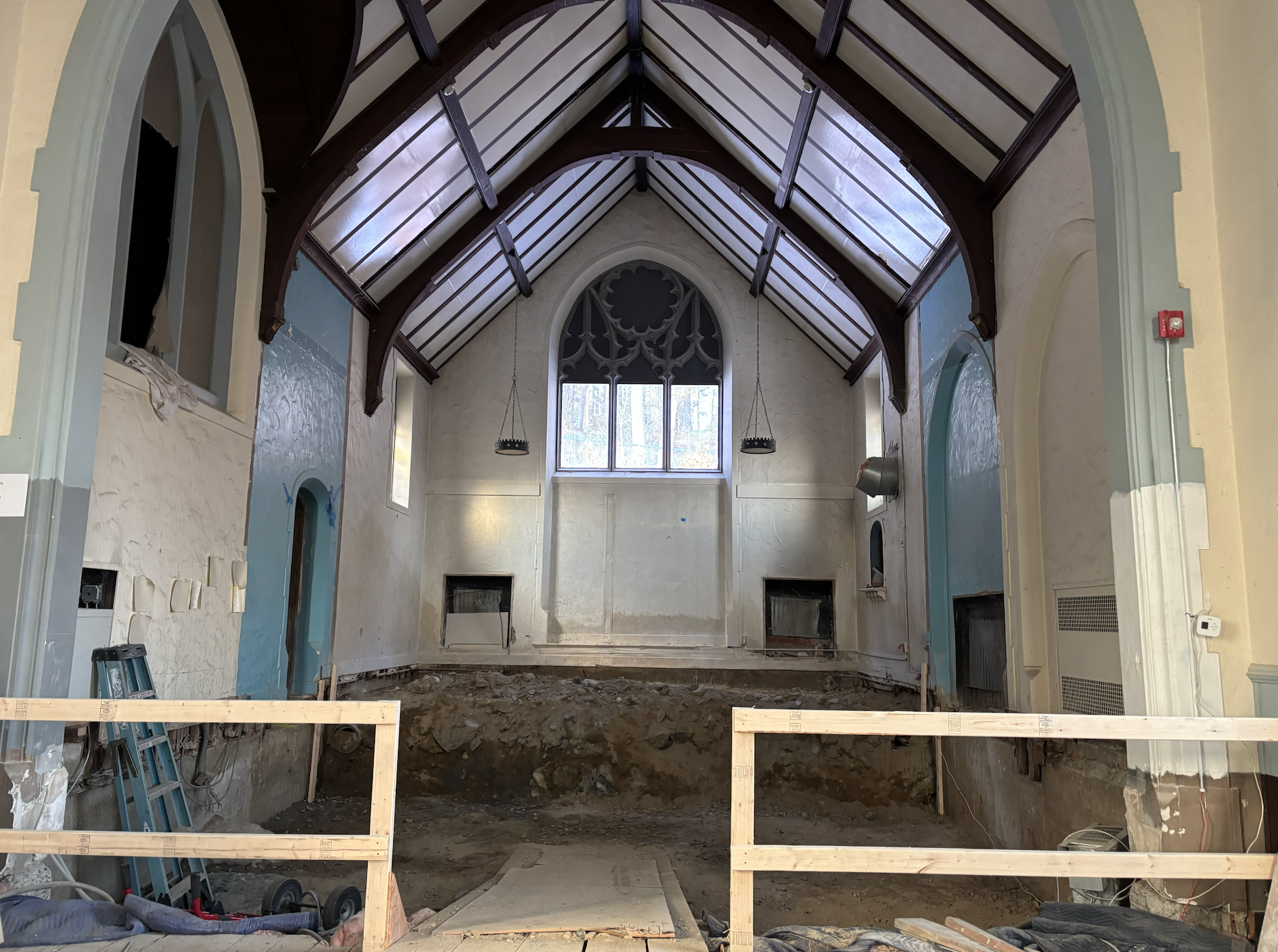 Restoration Update: Old Floor Removed, Preparing for the New — St ...