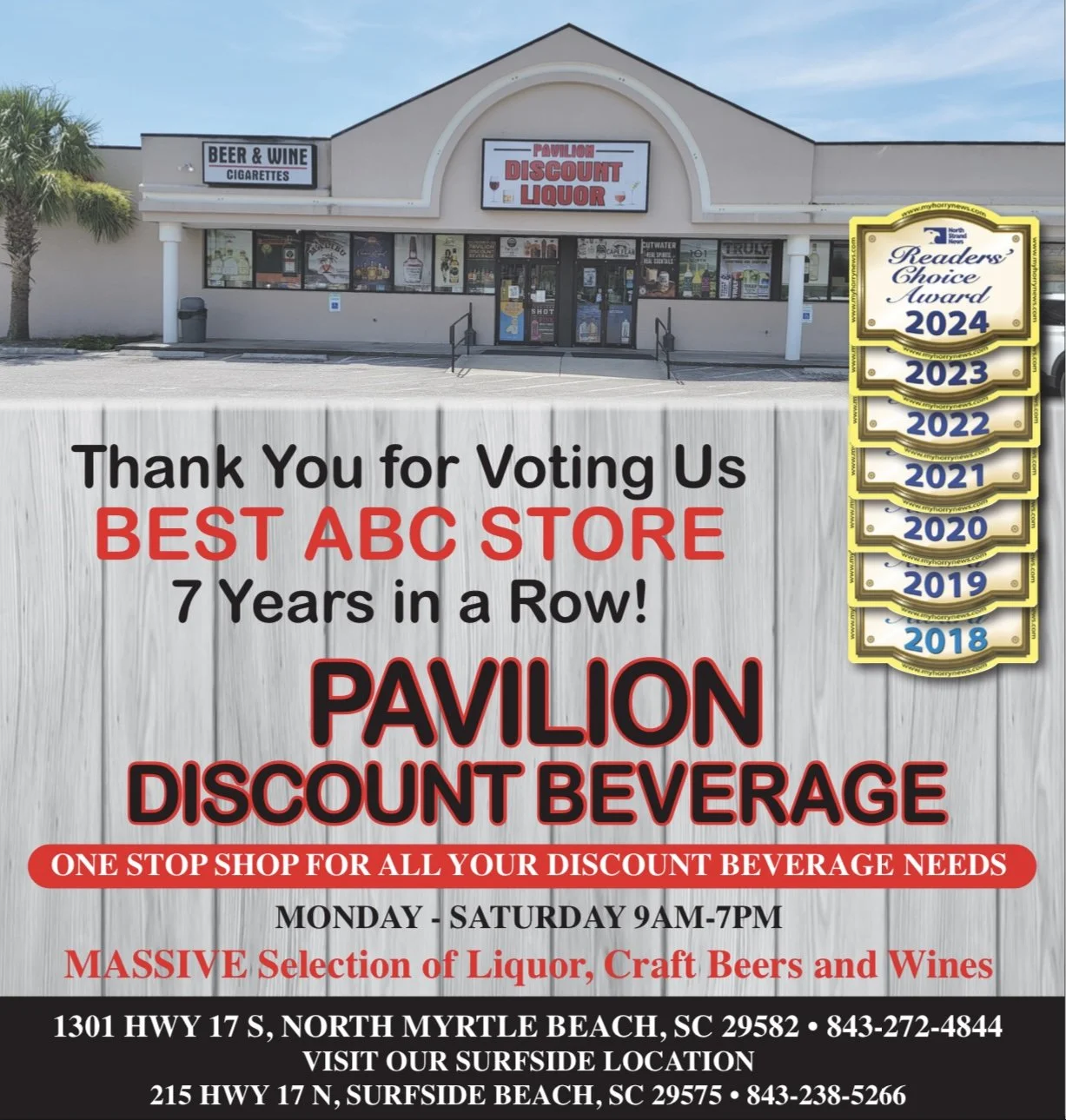 Pavilion Discount Beverage | Explore Our Extensive Selection