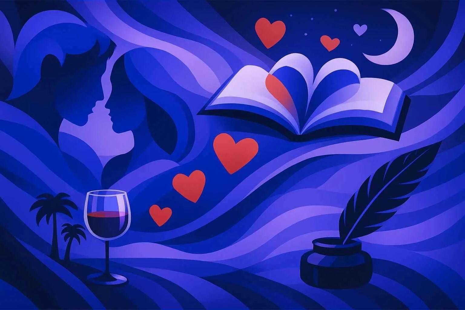 A Guide to Romance Book Tropes — Heptagon Books. Stories with many ...