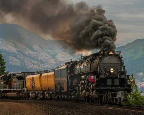 Big Boy 4014 in California: Donner Pass Reroute and Sierra Return ...