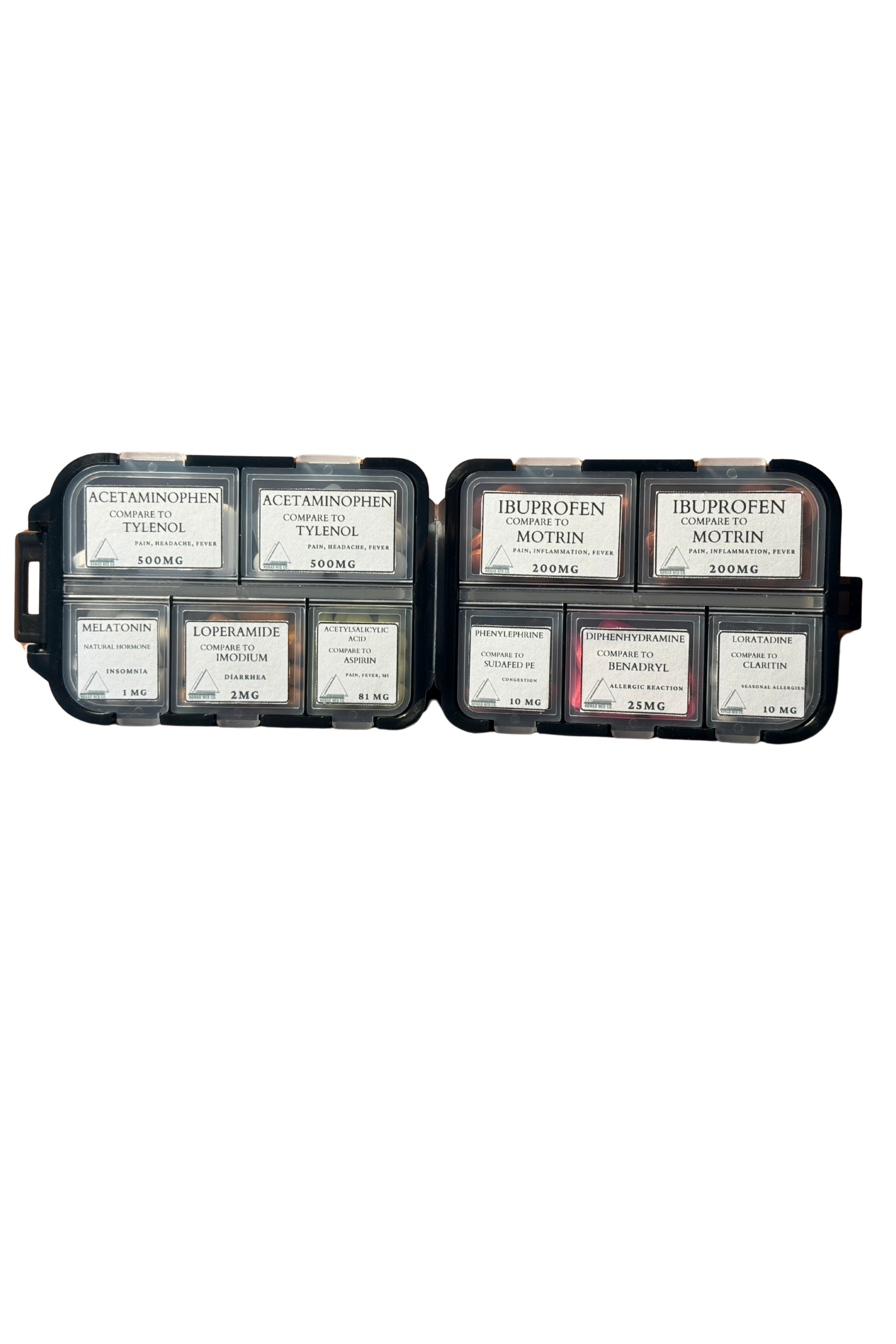 Traveler's Pill Case — Nomad Med