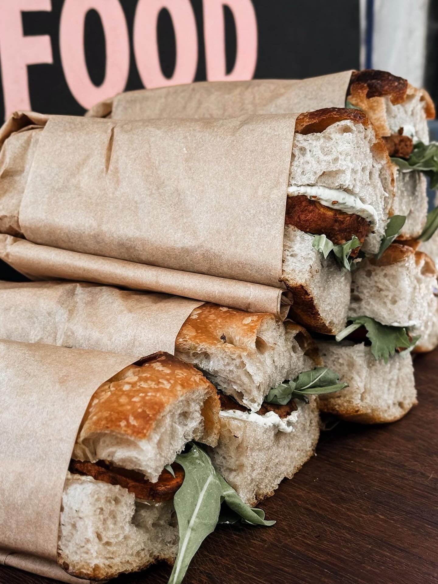 Sourdough Salad Roll — Luna’s Bakehouse, Devon
