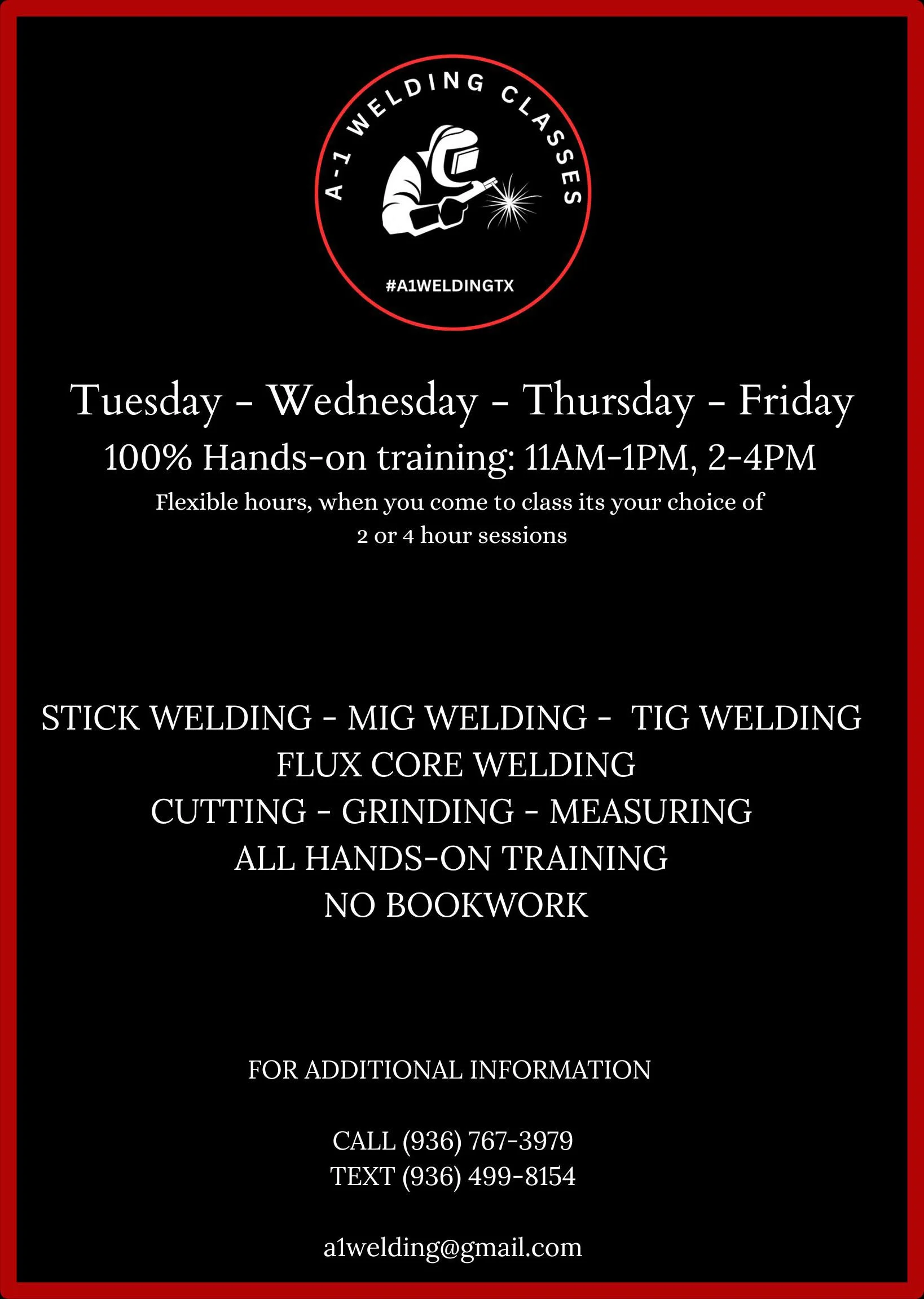 A-1 Welding Classes