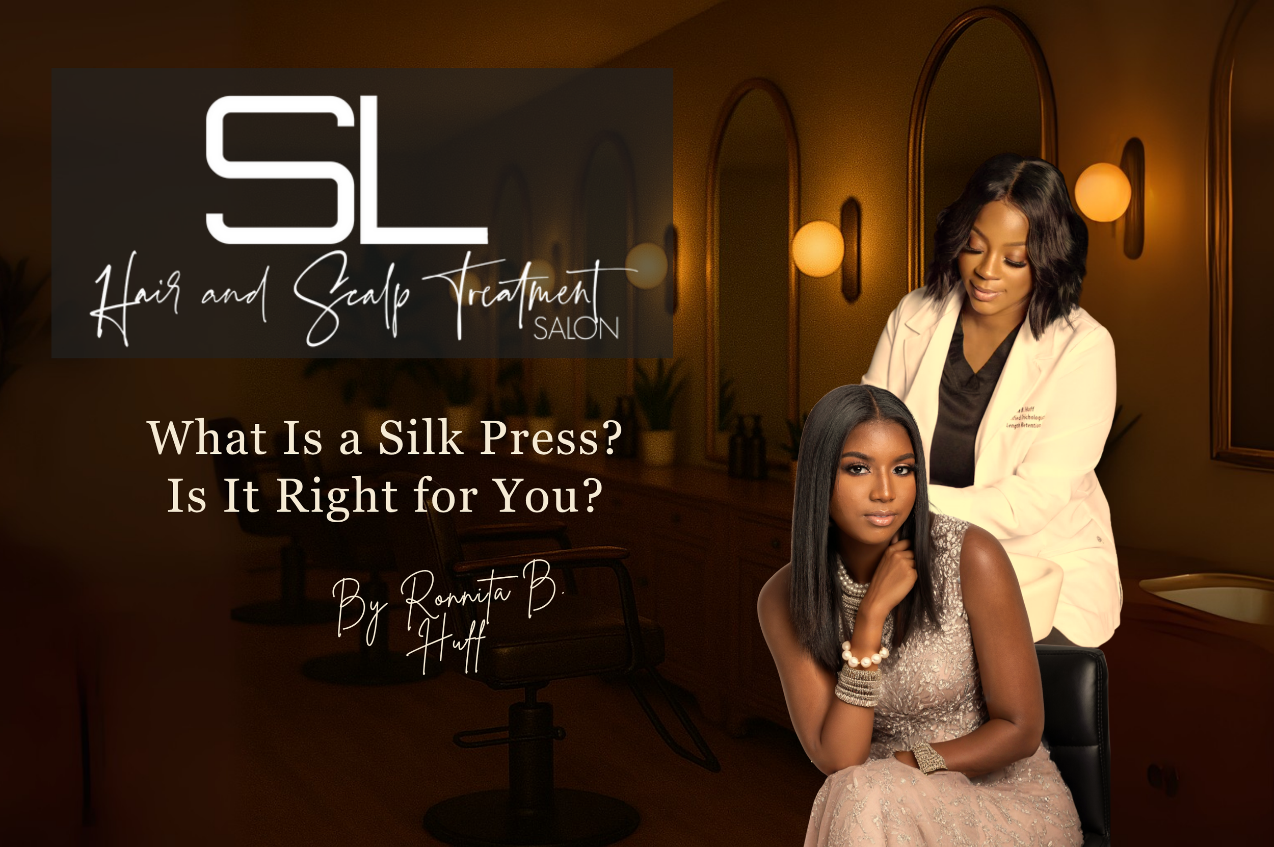 What Is a Silk Press ,Is It Right for You? — Studio Lux Hair and Scalp ...