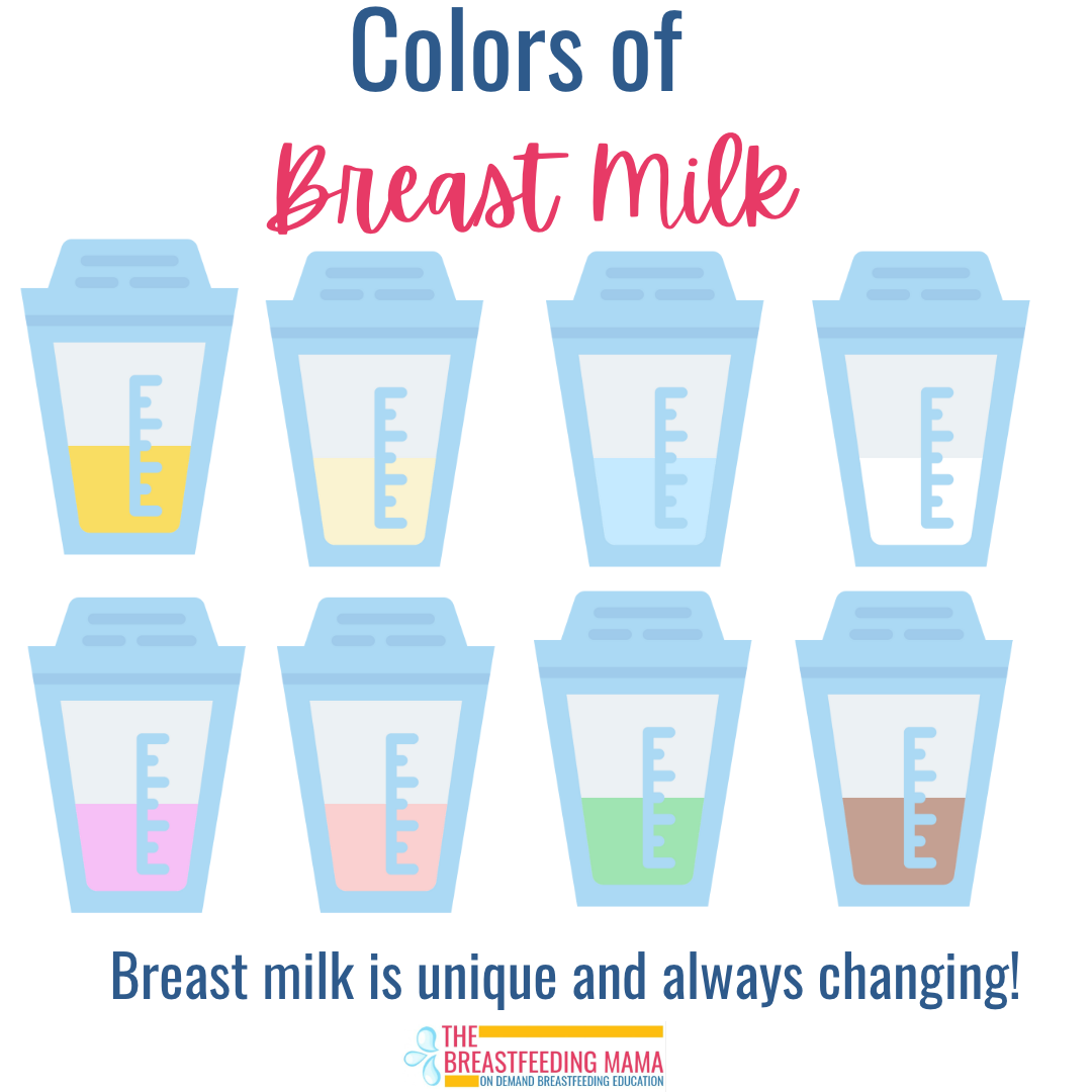 Breast Milk Colors: What They Mean and When to Worry — The ...