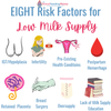 Eight Risk Factors for Low Milk Supply — The Breastfeeding Mama
