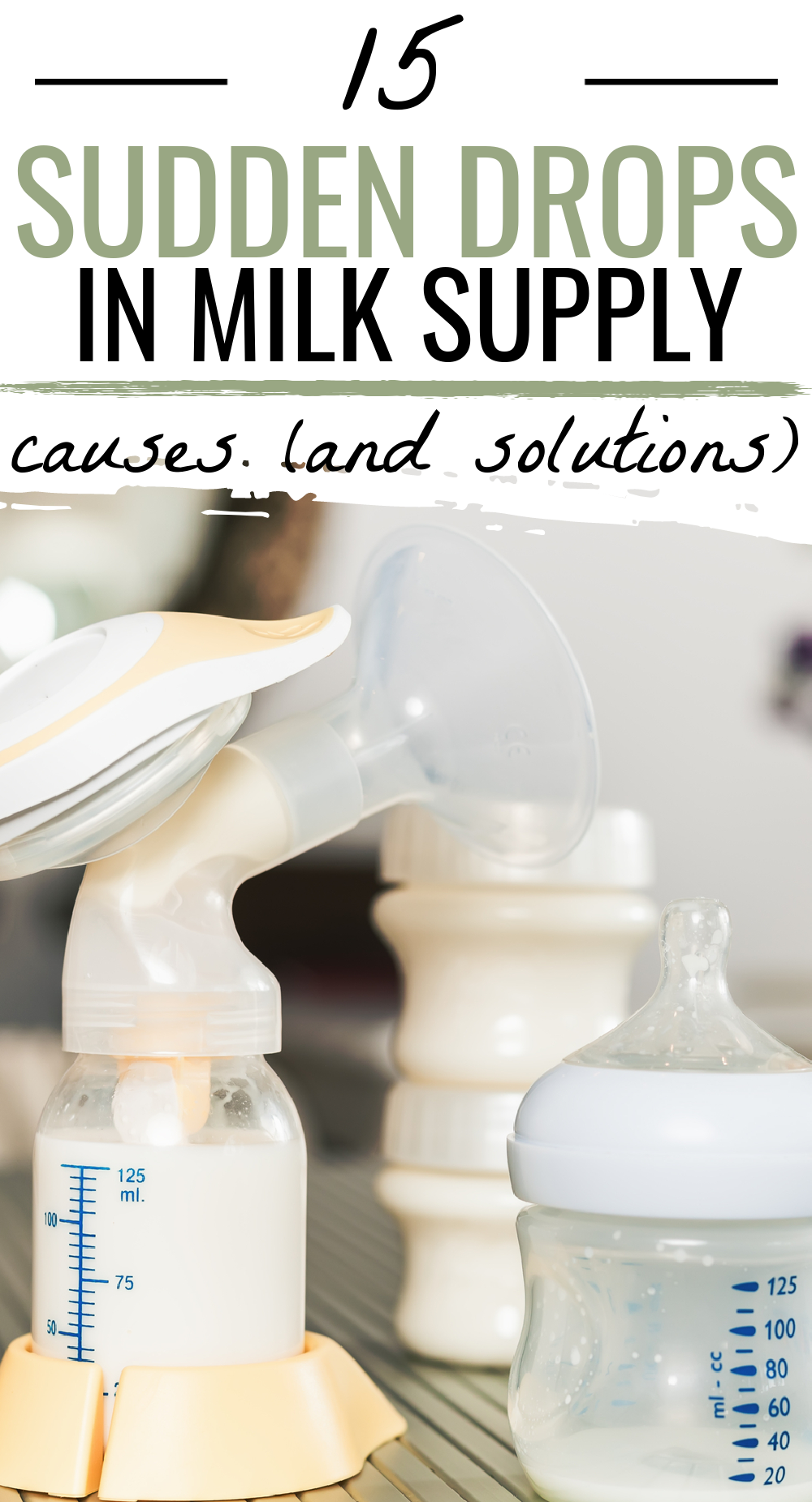 15 Reasons for a Sudden Drop in Milk Supply — The Breastfeeding Mama