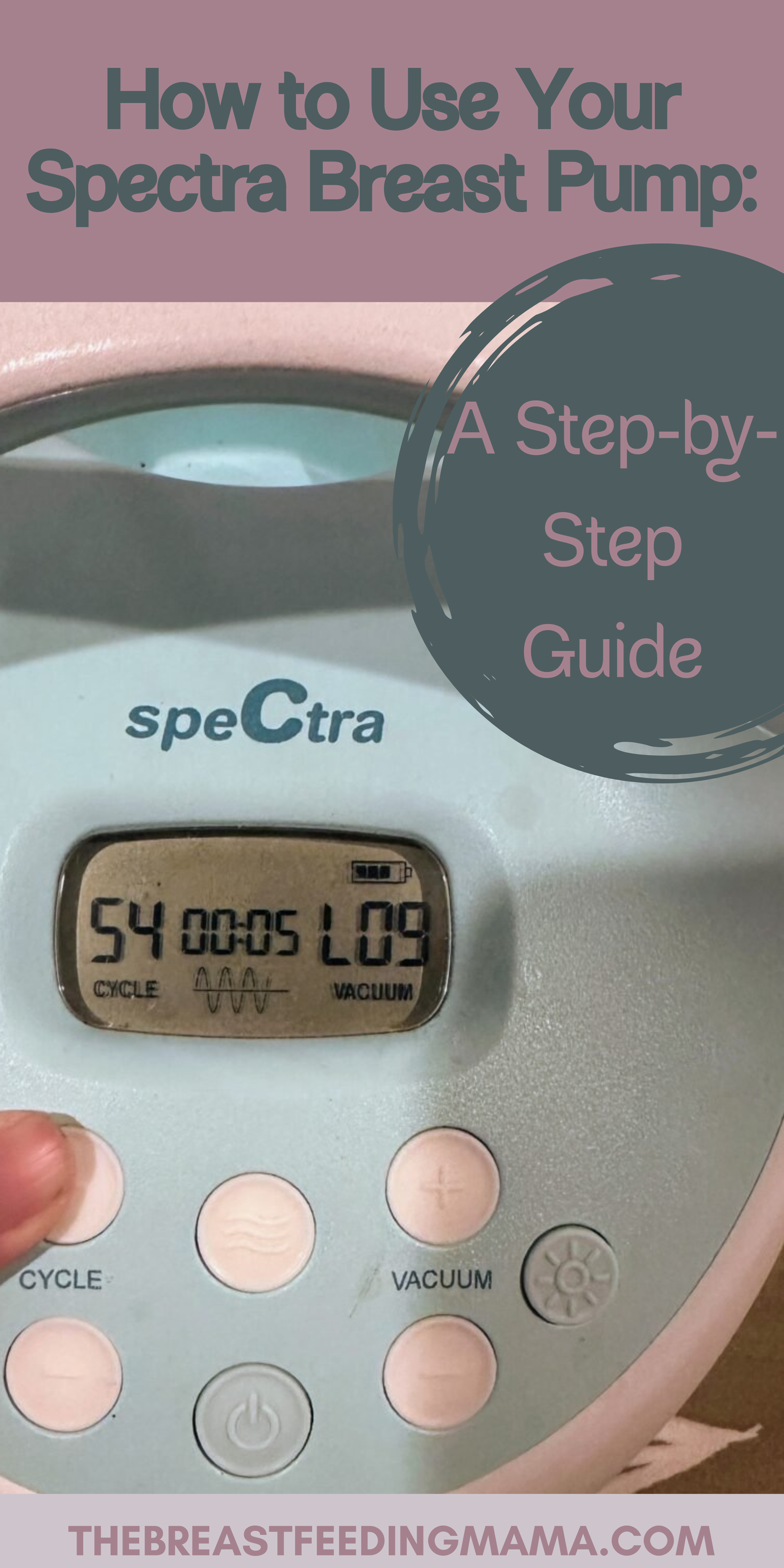 How to Use Your Spectra Breast Pump — The Breastfeeding Mama