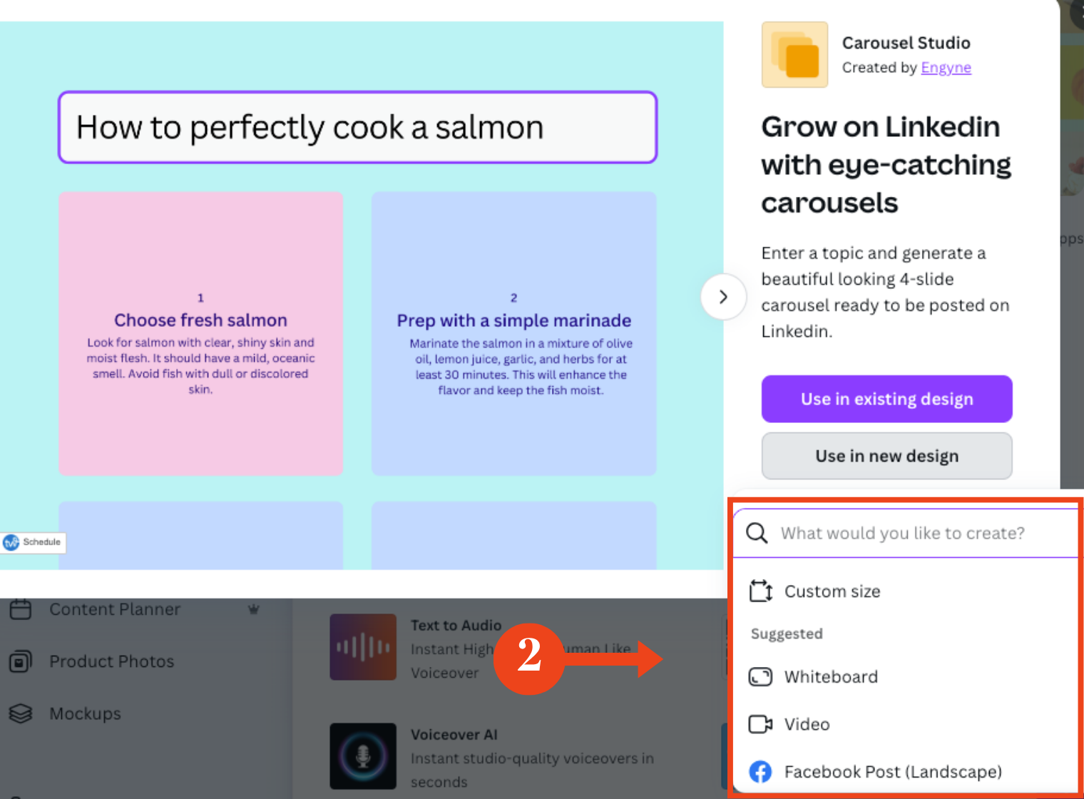 How to create Carousel post using Canva's Carousel Studio — Your Brand Spark