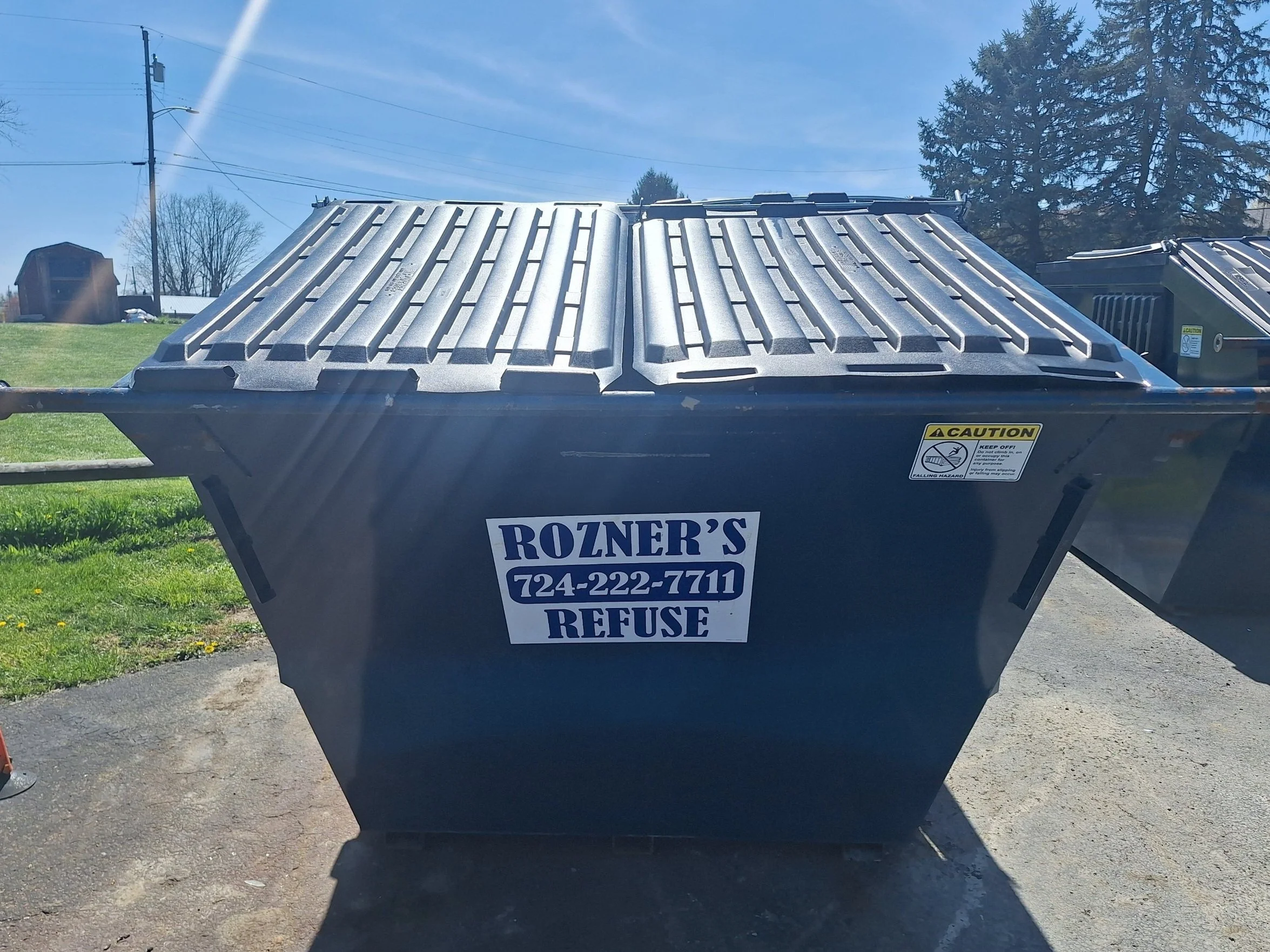 Rozner's Refuse Inc. | Garbage Company | Washington, PA