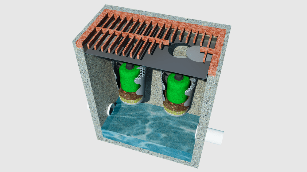 High Capacity Catch Basin Insert | California Certified Full Trash ...