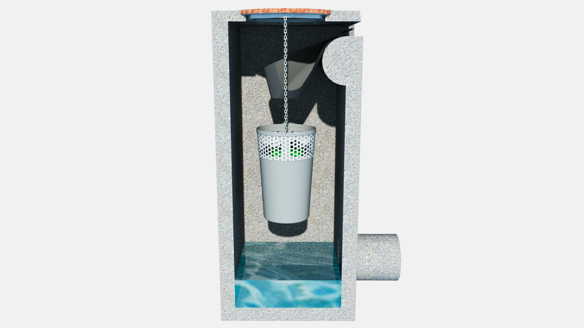 Curb Inlet Catch Basin Insert | California Certified Full Trash Capture ...