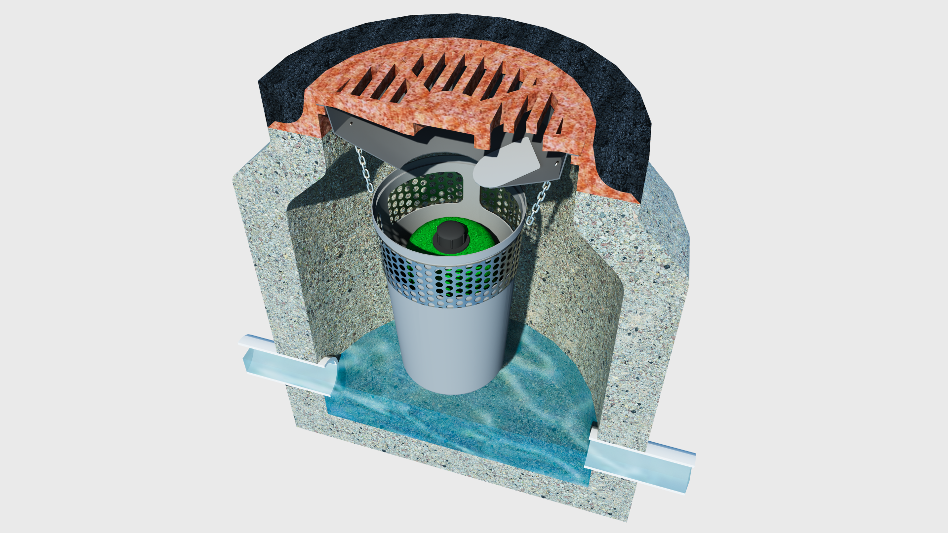 Round Catch Basin Insert | California Certified Full Trash Capture ...