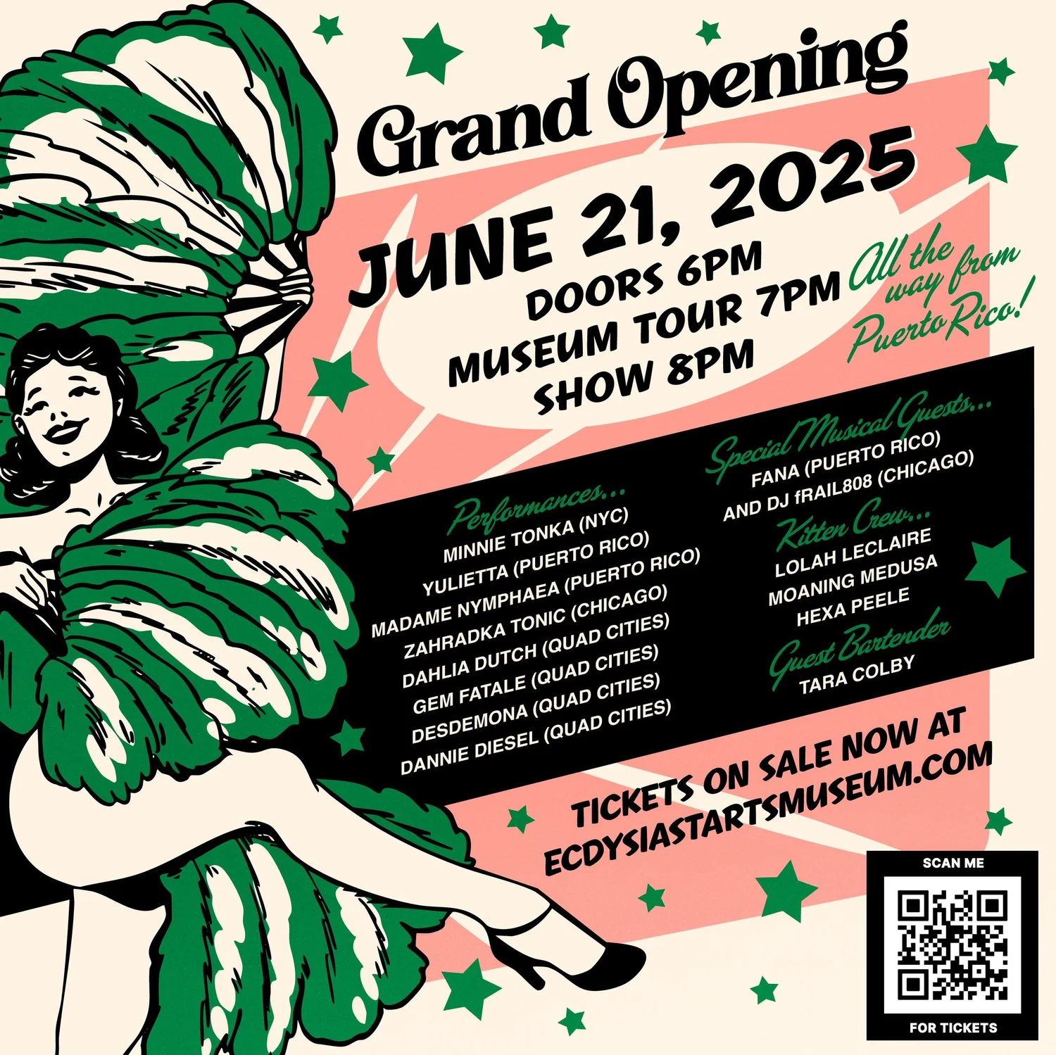 Ecdysiast Arts Museum | Explore Exhibits & Events – Book Today