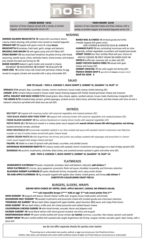 Nosh Restaurant and Wine Lounge