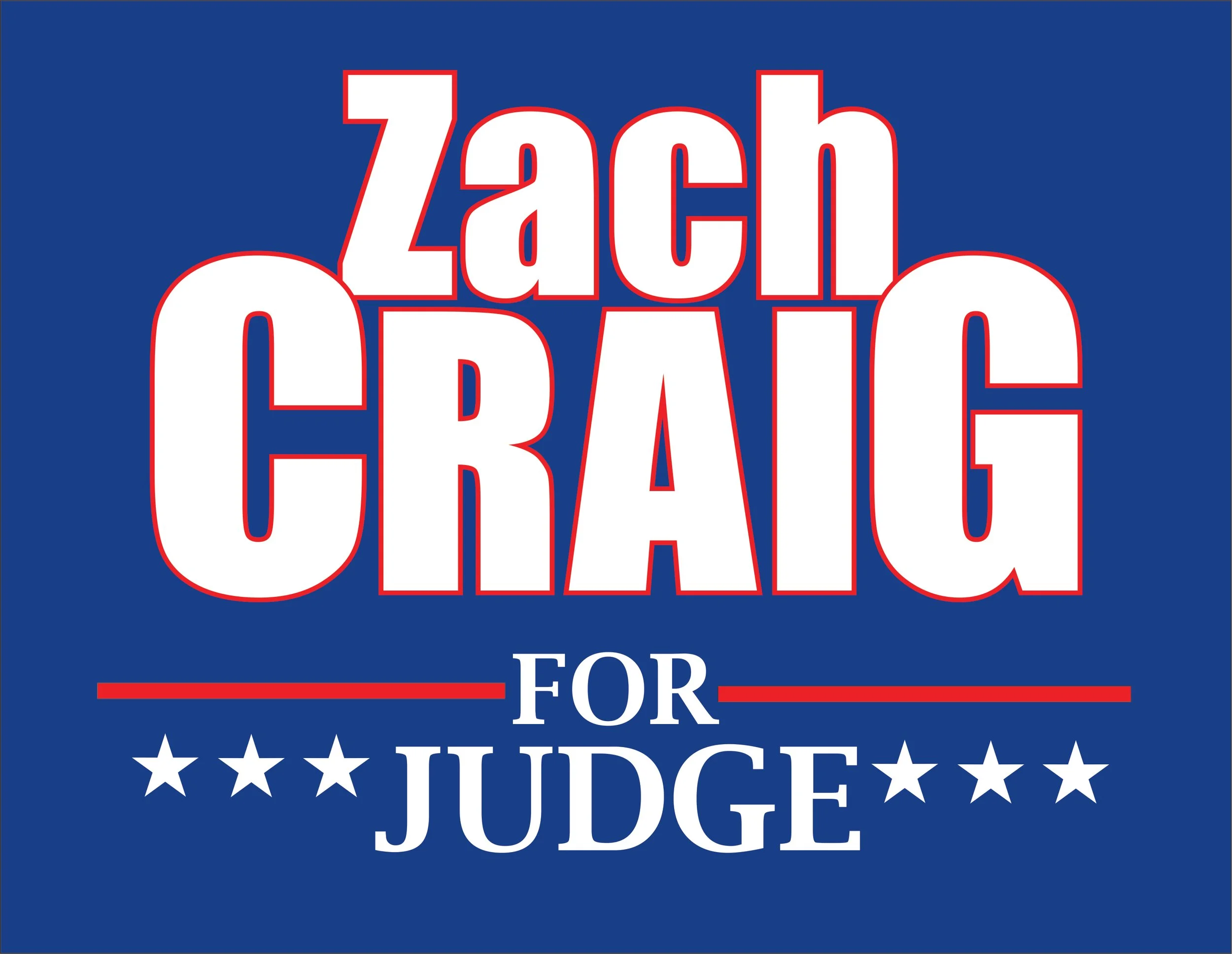 Zach Craig for Judge