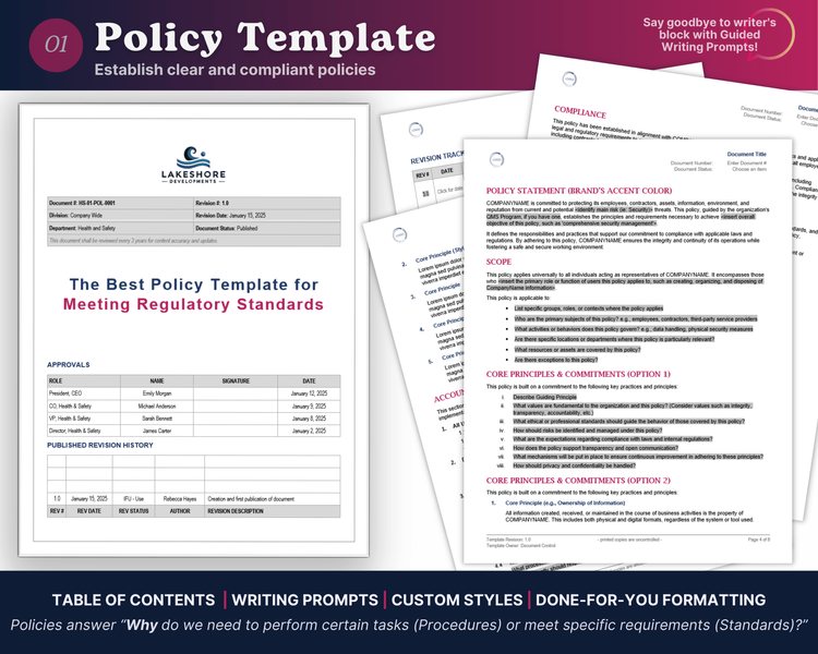 Corporate Policies: The Foundation of Compliance-Driven Businesses ...