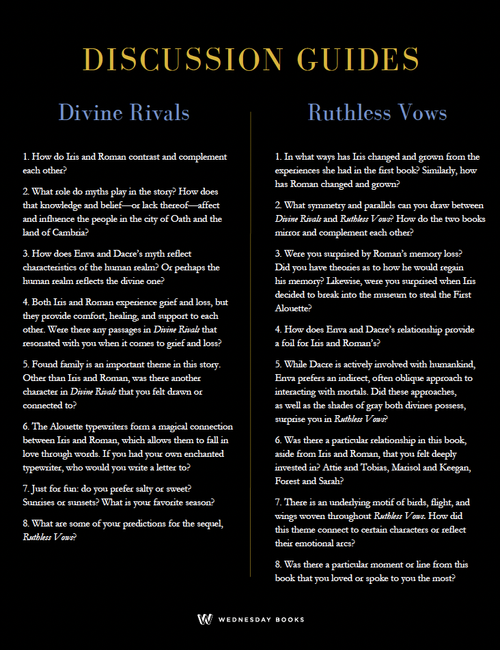 Divine Rivals — Rebecca Ross
