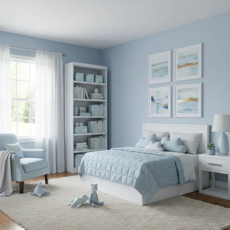 16 Light Blue Girl Room Ideas for Calm and Stylish Spaces