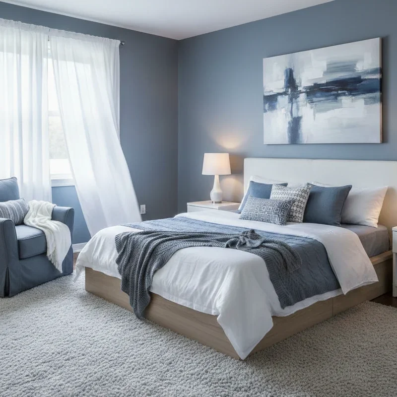 16 Blue Grey Bedroom Ideas to Refresh Your Space