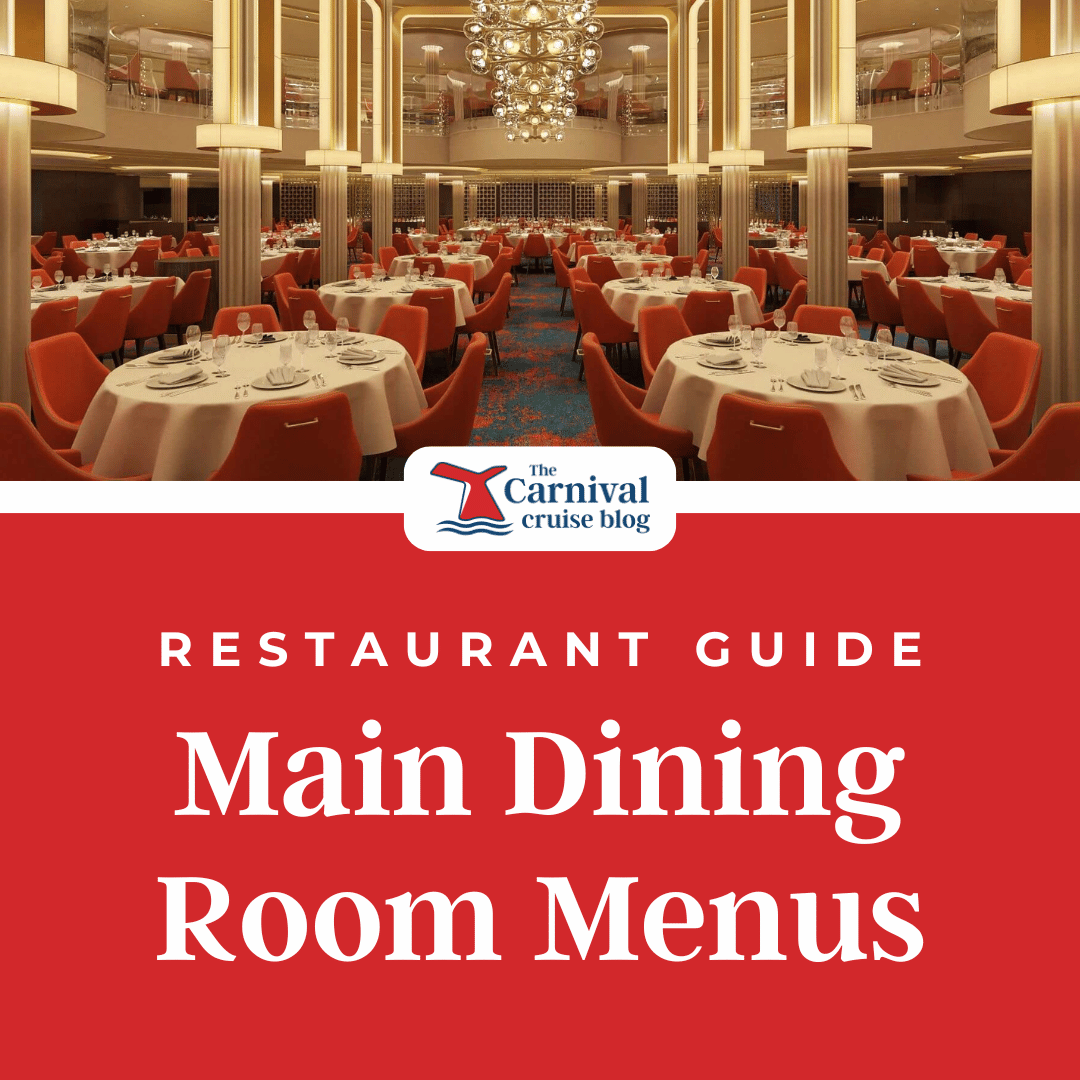 Menus — The Carnival Cruise Blog