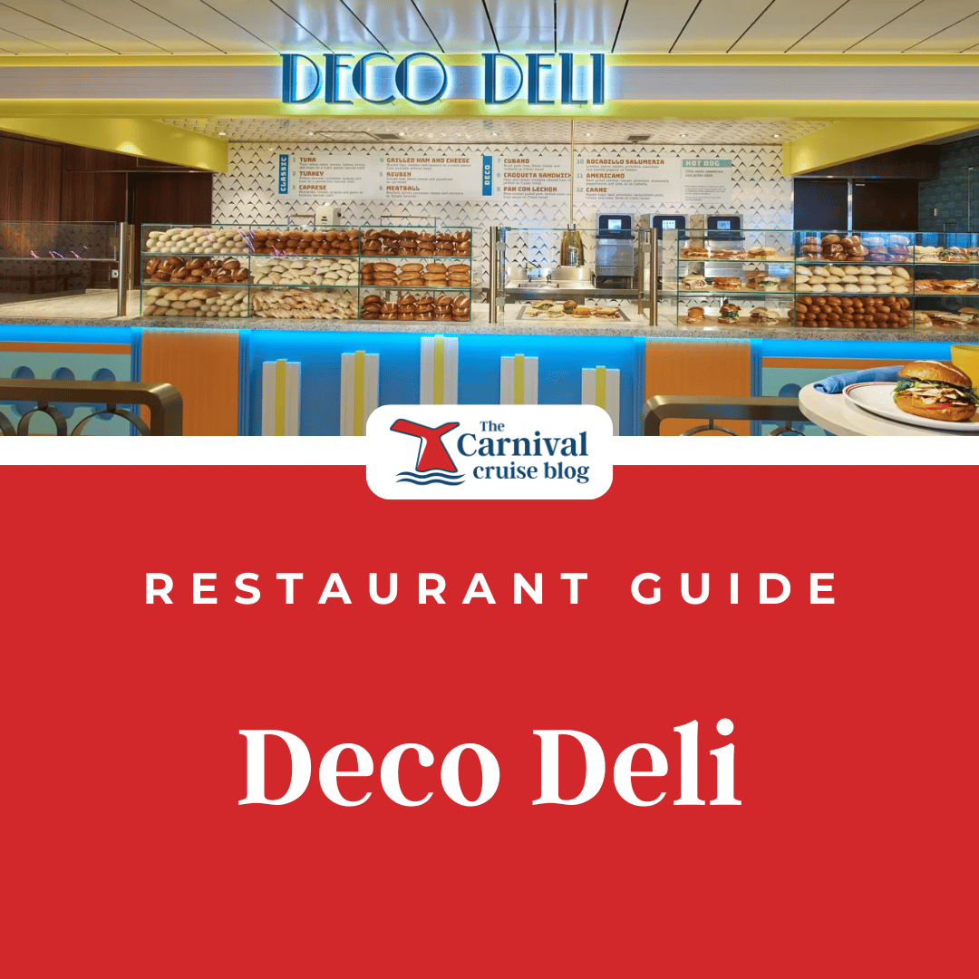 Menus — The Carnival Cruise Blog
