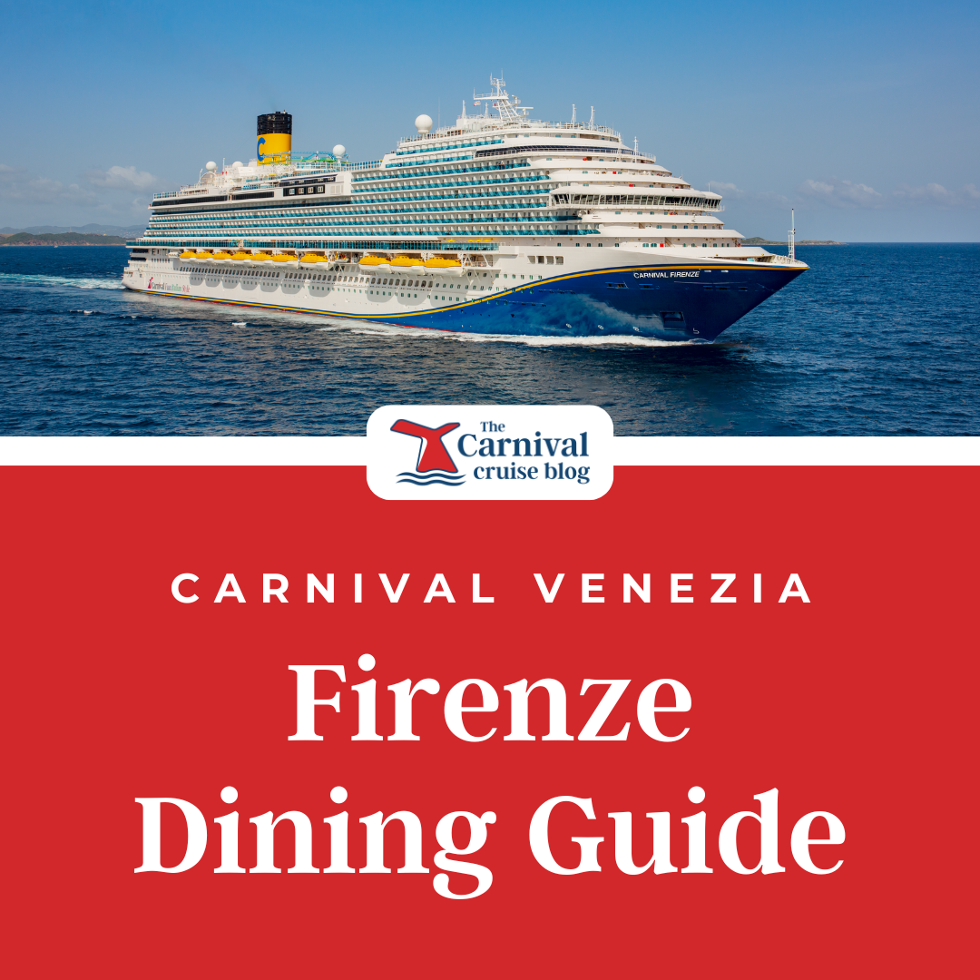 Carnival Splendor Restaurant Dining Guide & PDF Menus — The Carnival ...