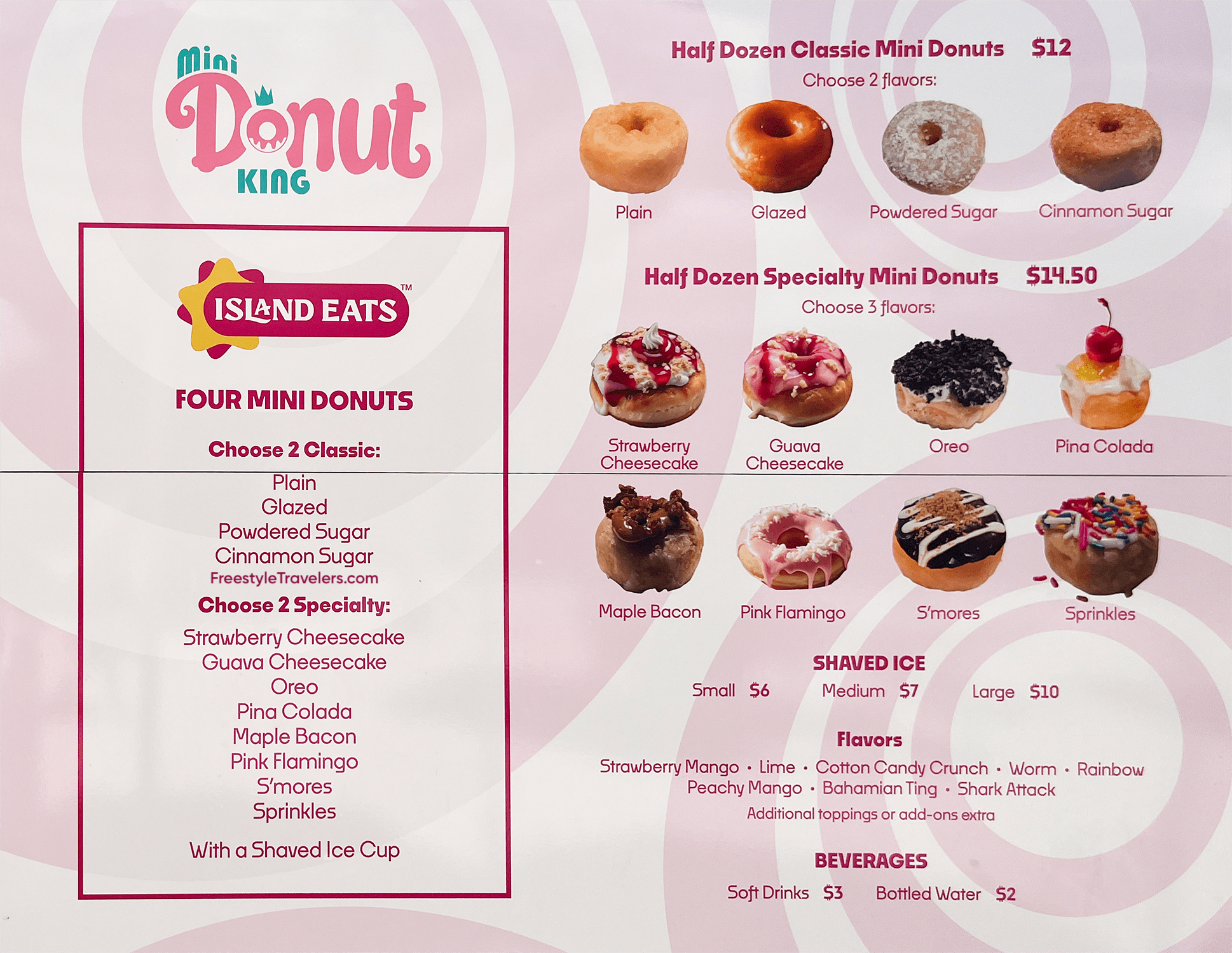 Celebration Key Food & Drink Guide - PDF Menus, Prices, Inclusions ...