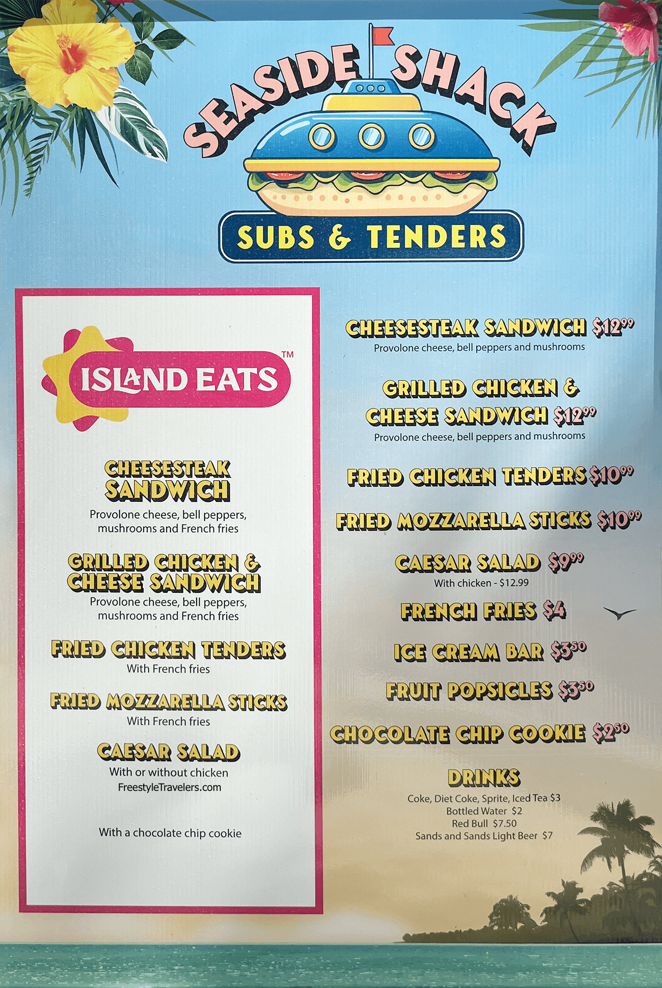 Celebration Key Food & Drink Guide - PDF Menus, Prices, Inclusions ...